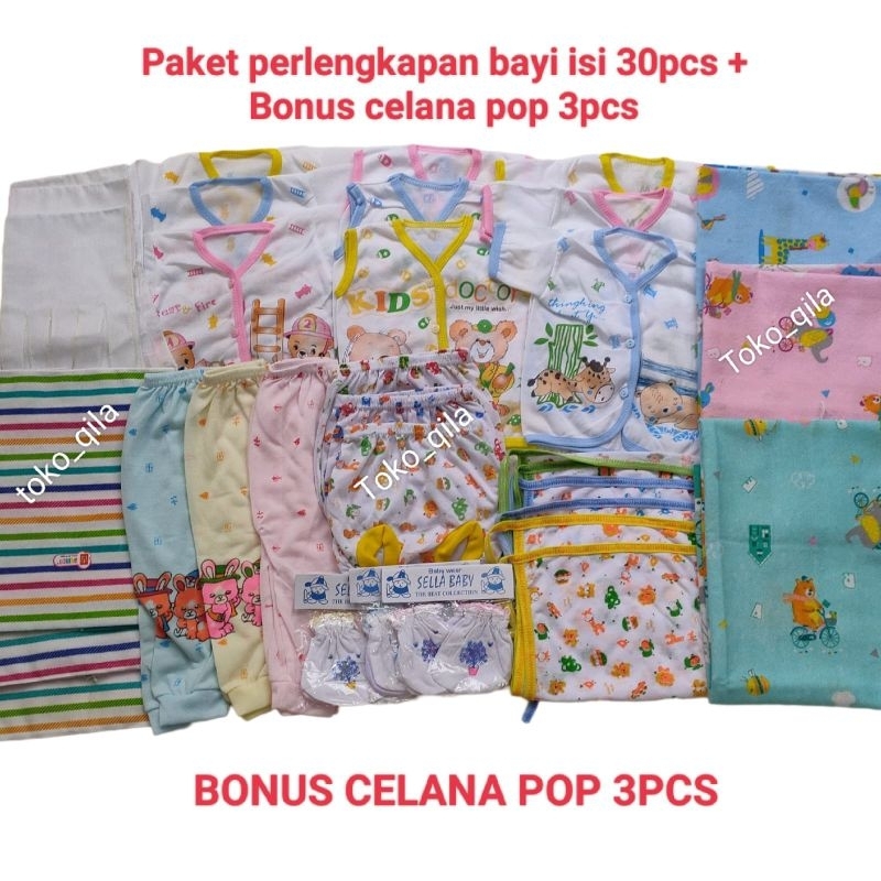 Jual Paket Ekonomis Paket Baju Bayi & Perlengkapan Lahiran - Paket New ...