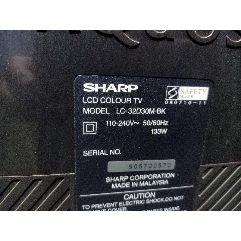 Jual Panel Layar Tv LCD Sharp LC32D30M ORIGINAL | Shopee Indonesia