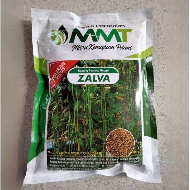 Jual Benih Kacang Panjang Zalva Isi 500 Gram Masa Kedaluarsa Paling ...