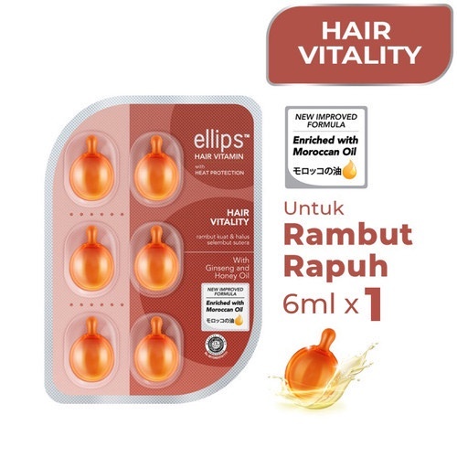 Jual ELLIPS Hair Vitamin Series Blister / Pro Keratin | Balinese ...