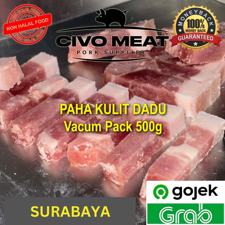 Jual Paha Kulit Babi potong dadu 500g | Shopee Indonesia