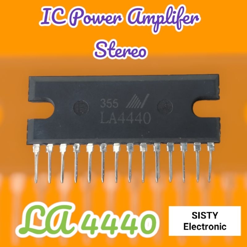 Jual IC LA4440 Power Amplifer Stereo | Shopee Indonesia