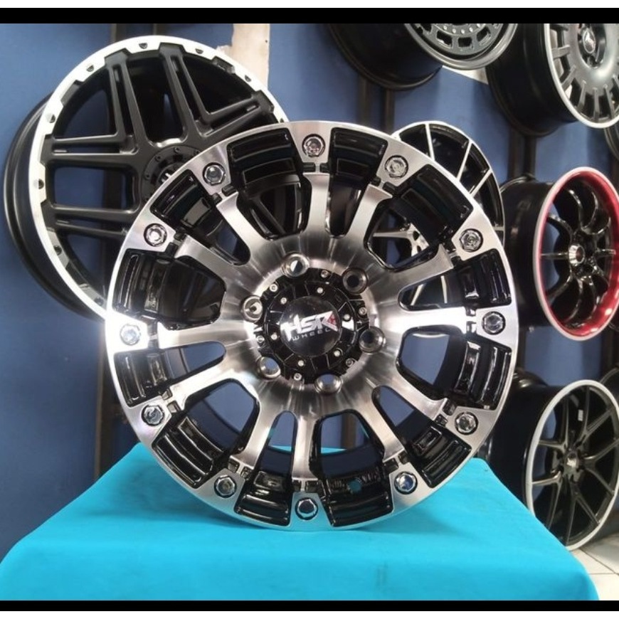 Jual Velg HSR Ring 15 Semi OFFROAD R15 Lubang 6 Cocok Buat Hilux Strada ...