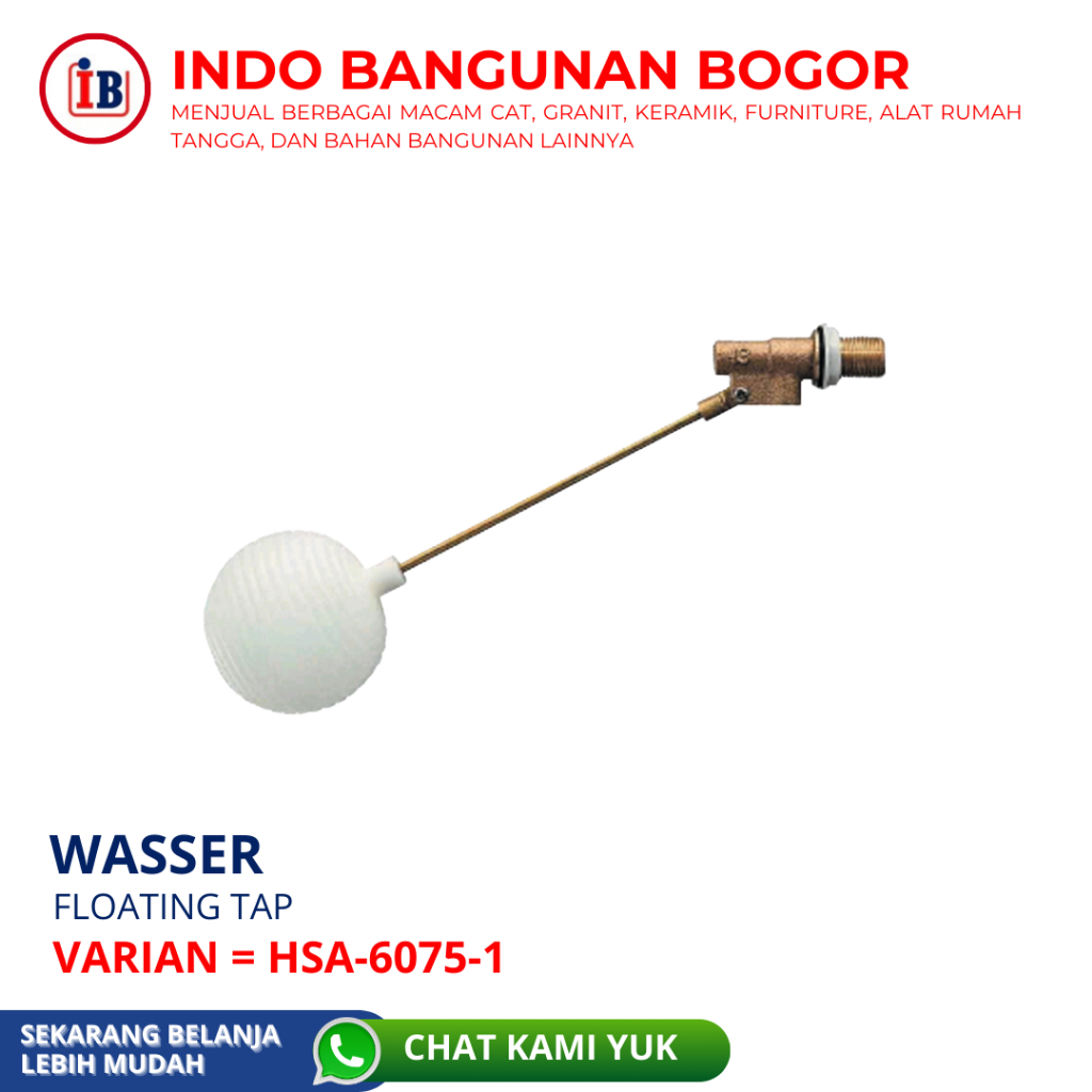 Jual WASSER FLOATING TAP PELAMPUNG TOREN | Shopee Indonesia