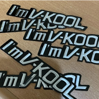 Jual Stiker Timbul Sticker VKOOL V KOOL V-KOOL Original Emboss Timbul ...