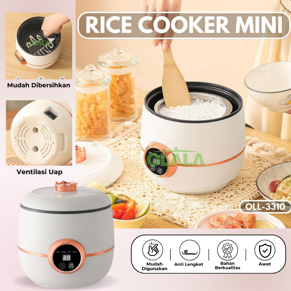 Jual RICE COOKER MINI LOW CARBO STAINLESS PENANAK NASI 1.6L 300W ...