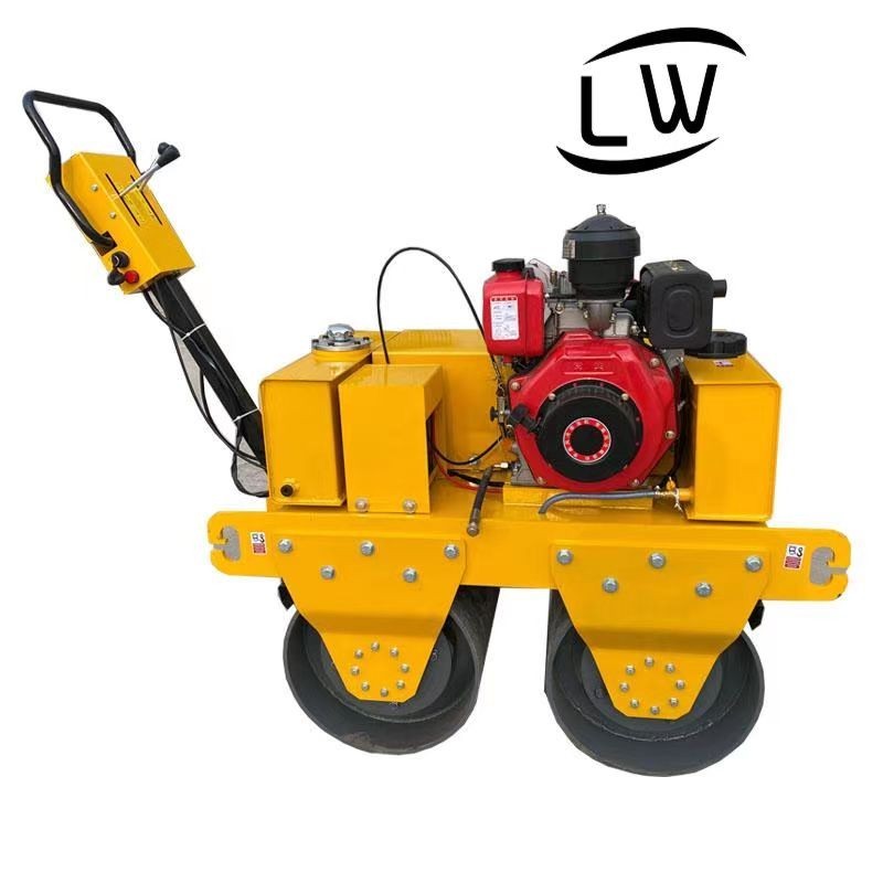 Jual MESIN BABY ROLLER DOUBLE DRUM MESIN PEMADAT ASPAL DIESEL 2,5 TON ...