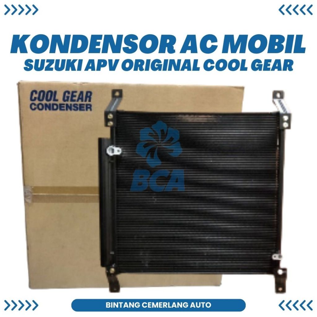 Jual CONDENSOR KONDENSOR AC Mobil Suzuki APV ORIGINAL DENSO COOL GEAR ...