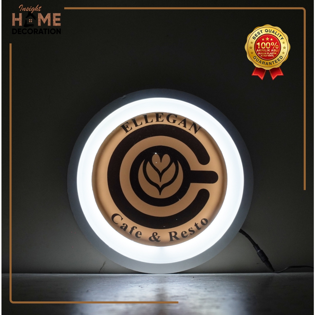 Jual Neon Box Dome LED Papan Nama Toko [ TERMURAH ] | Shopee Indonesia