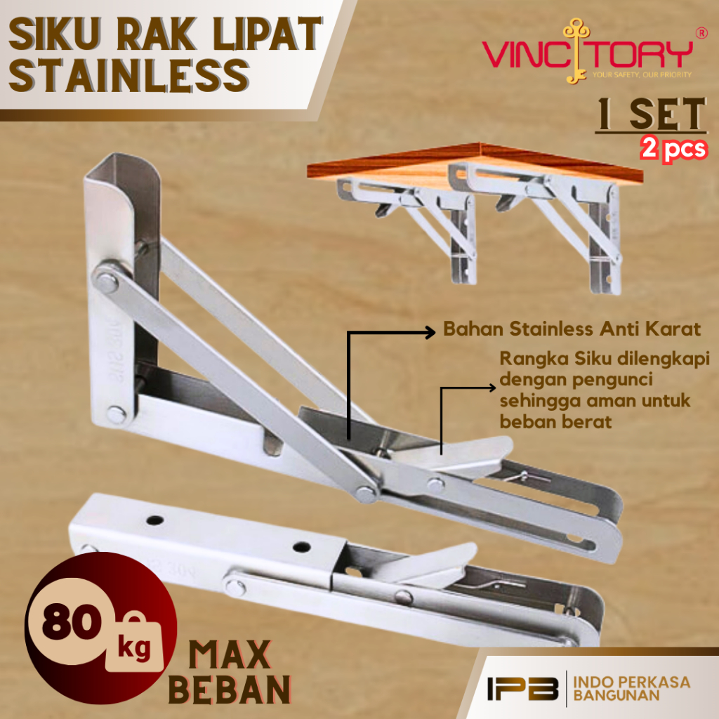 Jual GRATIS SKRUP Siku Meja Lipat Dinding Per Engsel Ambalan Rak ...