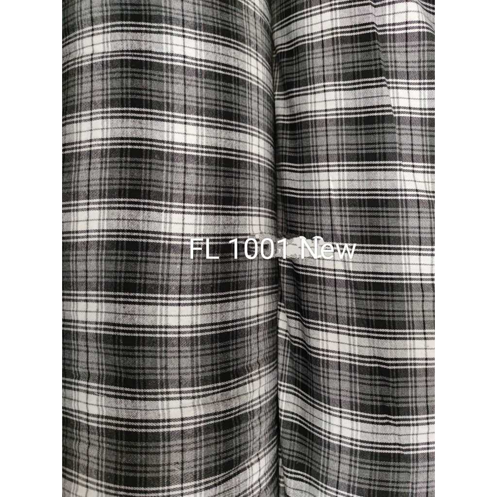 Jual 1-50 motif Kain flanel bahan kotak katun yarndyed harga per 0 ...