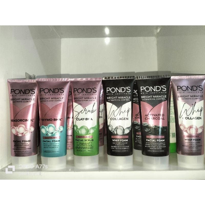 Jual Pond's bright Miracle whip foam 100ml(pencuci muka) | Shopee Indonesia