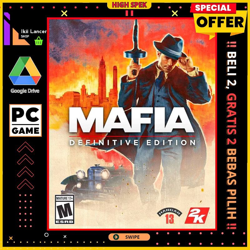 Jual Mafia Definitive Edition - Mafia 1 Remake - PC LAPTOP GAMES - CARA ...