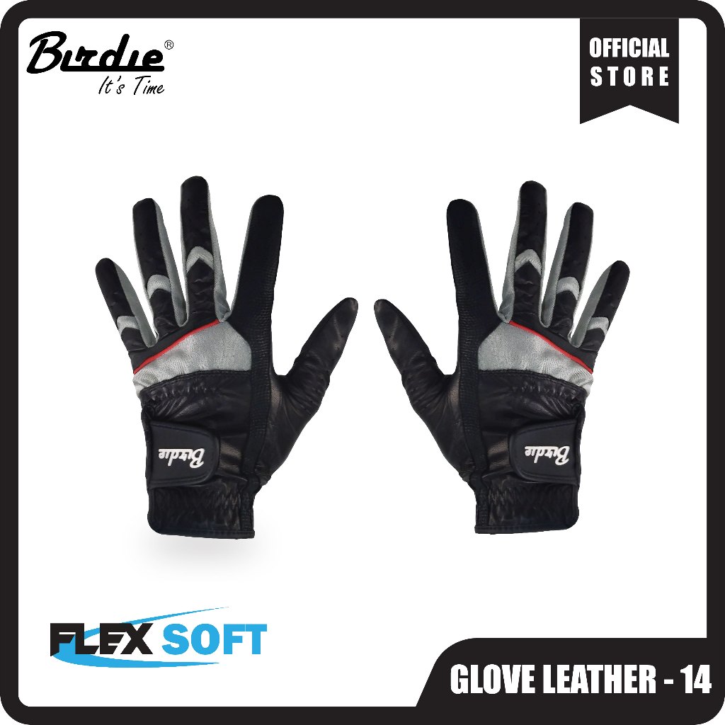 Jual Sarung Tangan Golf Glove Pria Full Leather Original Quality Birdie | Shopee Indonesia