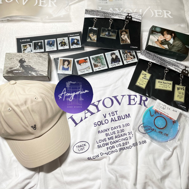 Jual [PLNSN] Official Merch Layover V Taehyung | Shopee Indonesia