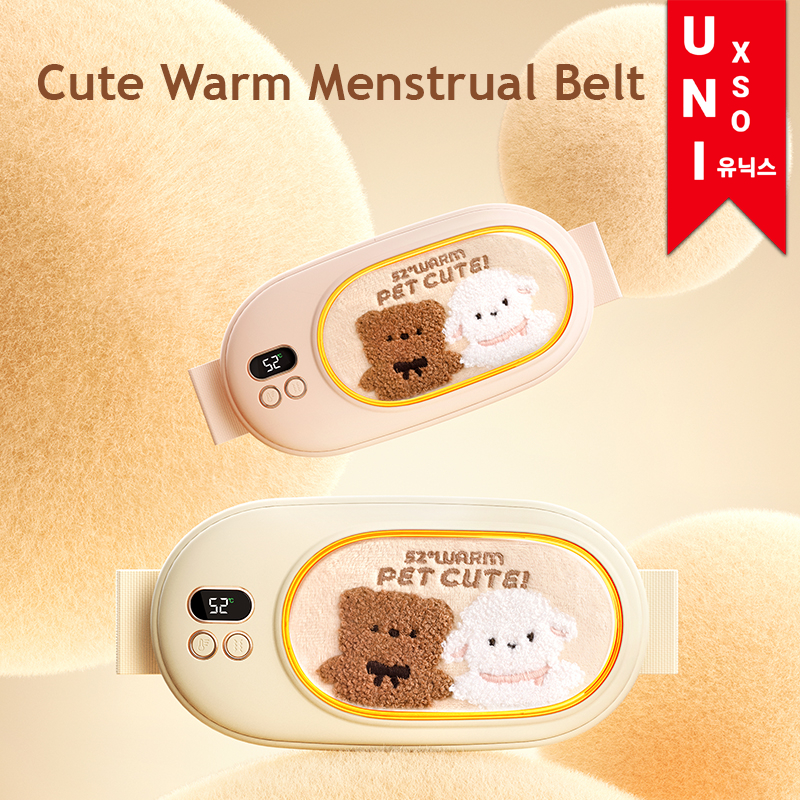 Jual Unixso Portable Cute Menstrual Heating Pad Warm Belt | Penghangat ...