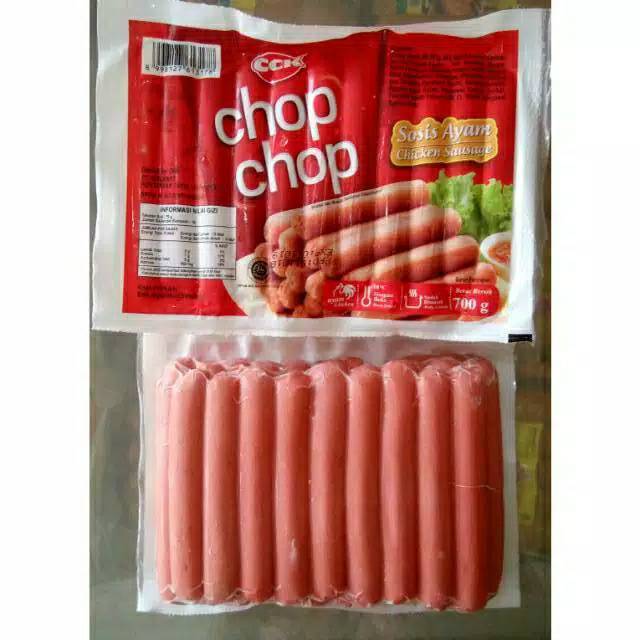 Jual Sosis chop-chop ayam merah isi 30 / chop chop bakar jumbo biru ...