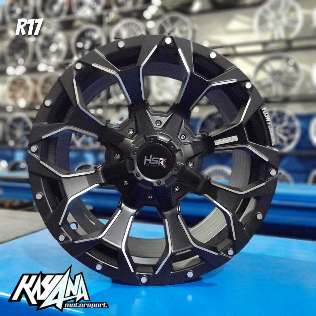 Jual Velg Mobil Model Offroad R17 Pcd 6x139,7 Lebar 85 Et-10 Velg HSR Goku Untuk Pajero Fortuner ...