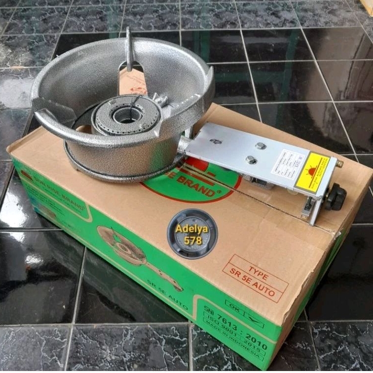 Jual Kompor Gas High Presure/Tekanan Tinggi Api Besar SR 5E Auto ...
