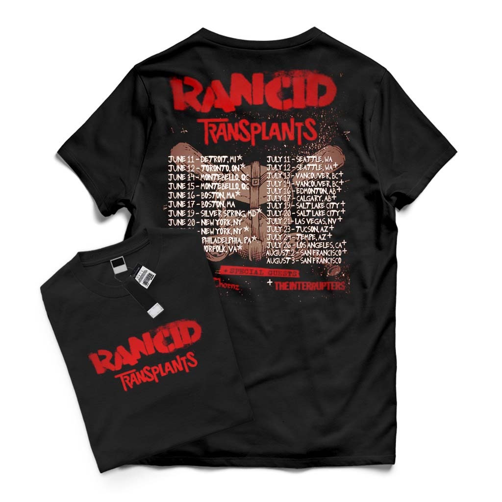 Jual T-Shirt Kaos Merchandise Musik Band Punk RANCID Bahan 24s | Shopee ...