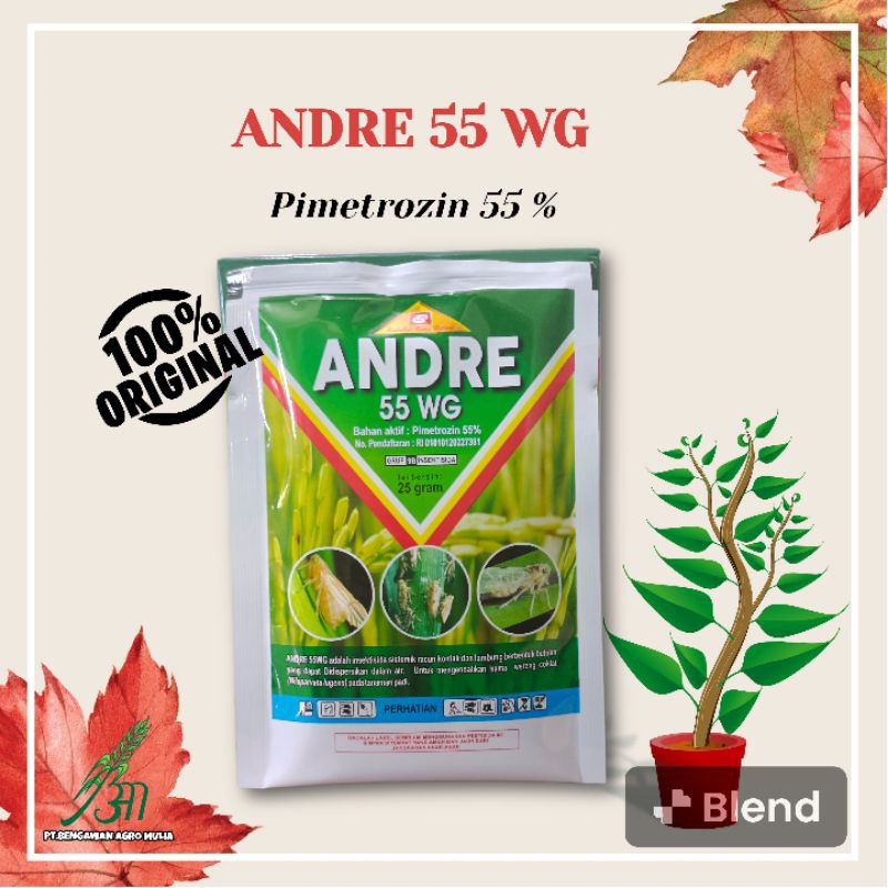 Jual insektisida ANDRE 55WG 25gram Pimetrozin 55 WG Diatas kelas Plenum ...