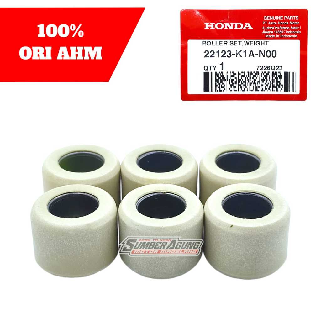 Jual ROLLER CVT BEAT DELUXE LED STREET K1A GENIO SCOOPY K2F ORI AHM 22123-K1A-N00 | Shopee Indonesia