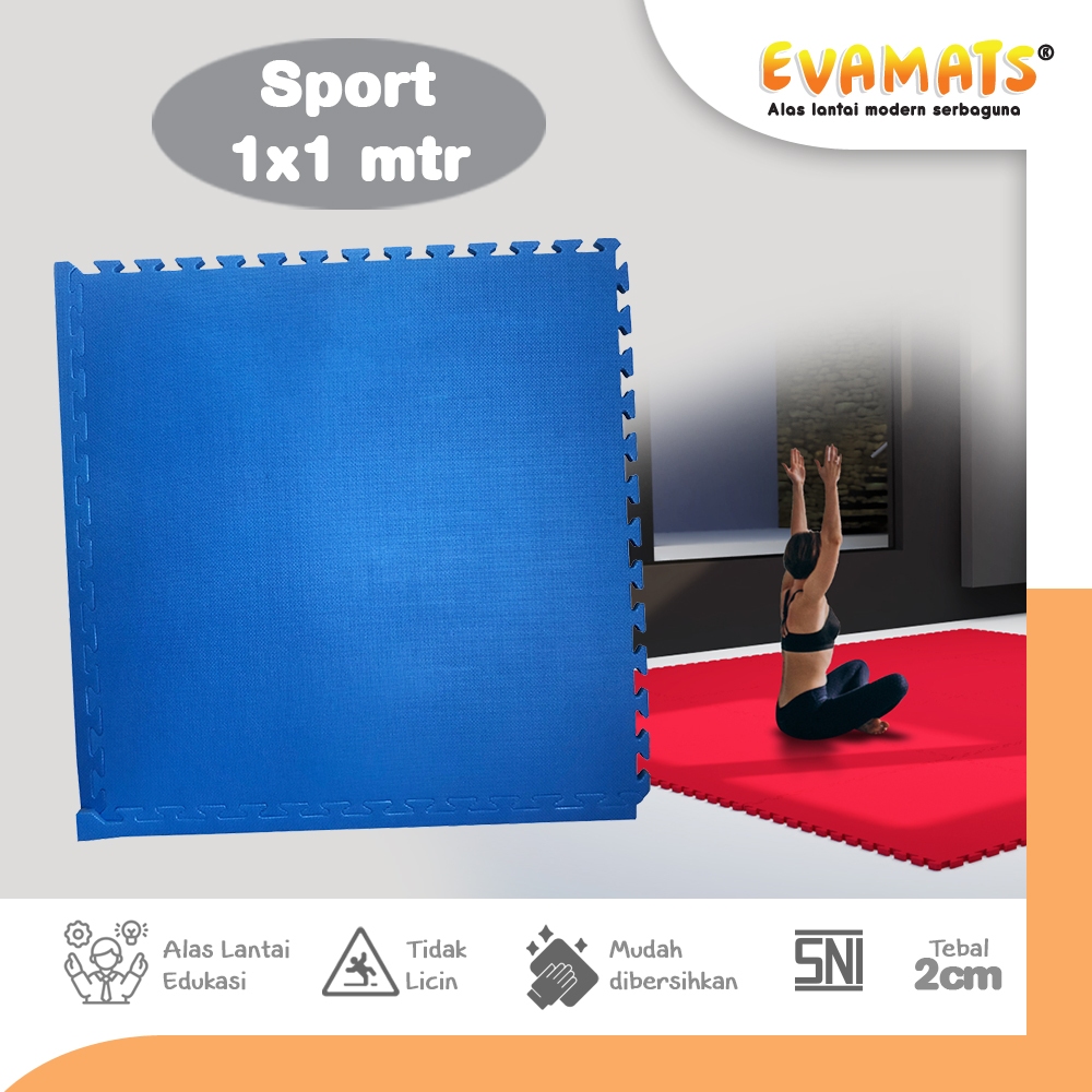 Jual EVAMATS Matras Sport 1x1 | Matras Olahraga | Matras playground ...