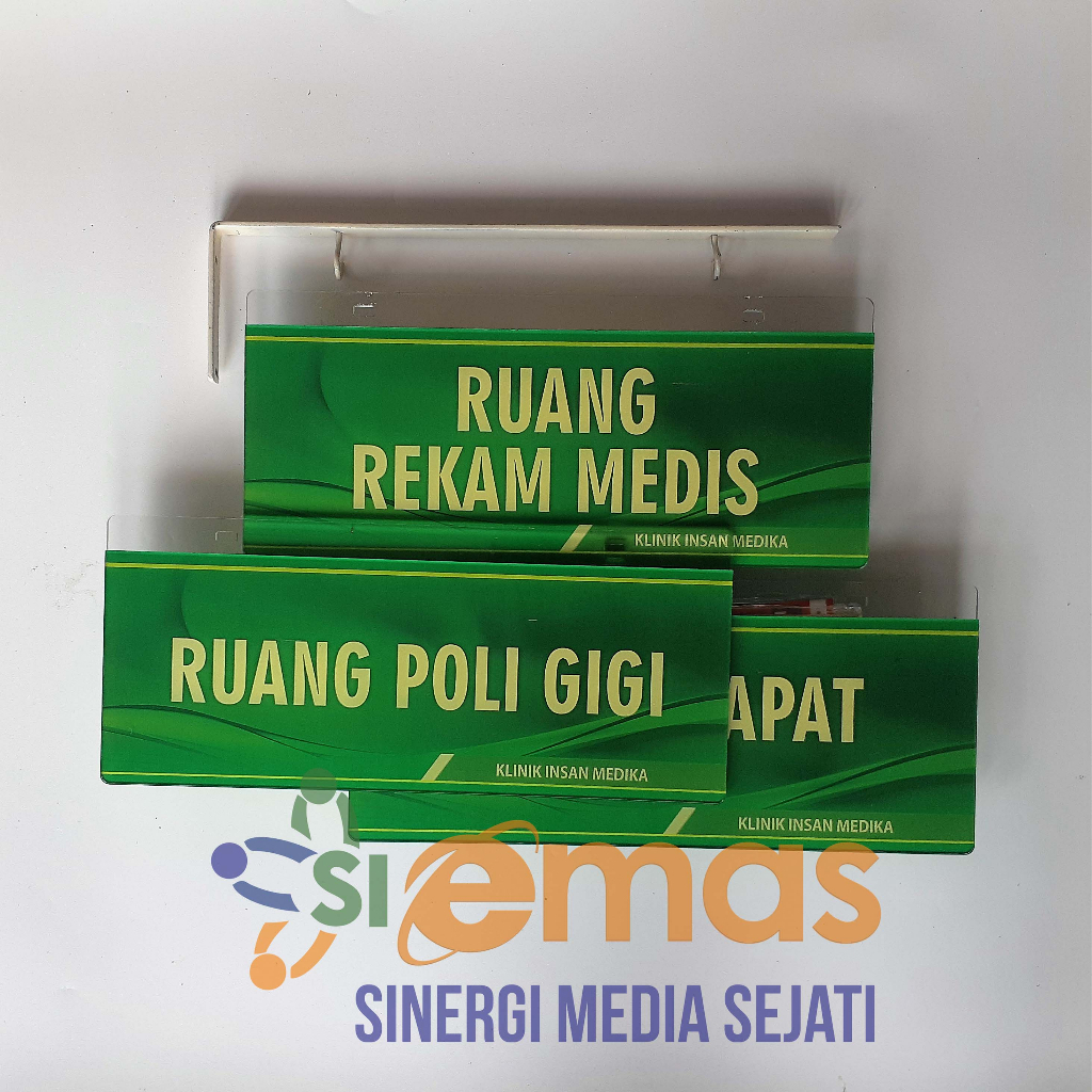 Jual Papan Akrilik Tanda Ruang Custom | Papan Gantung Tanda Ruang ...