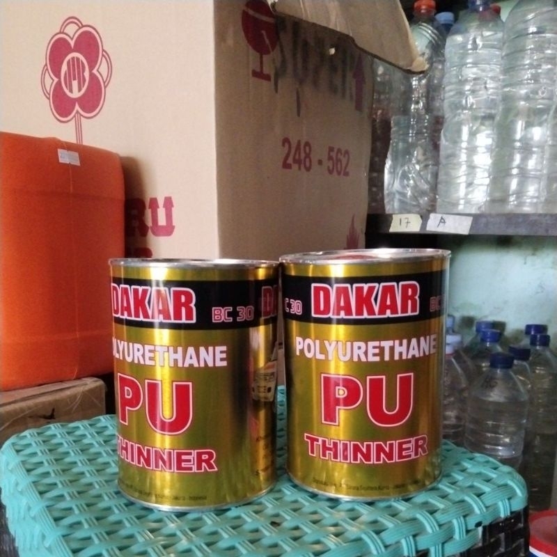 Jual Thinner Dakar PU BC 30 1 liter | Shopee Indonesia