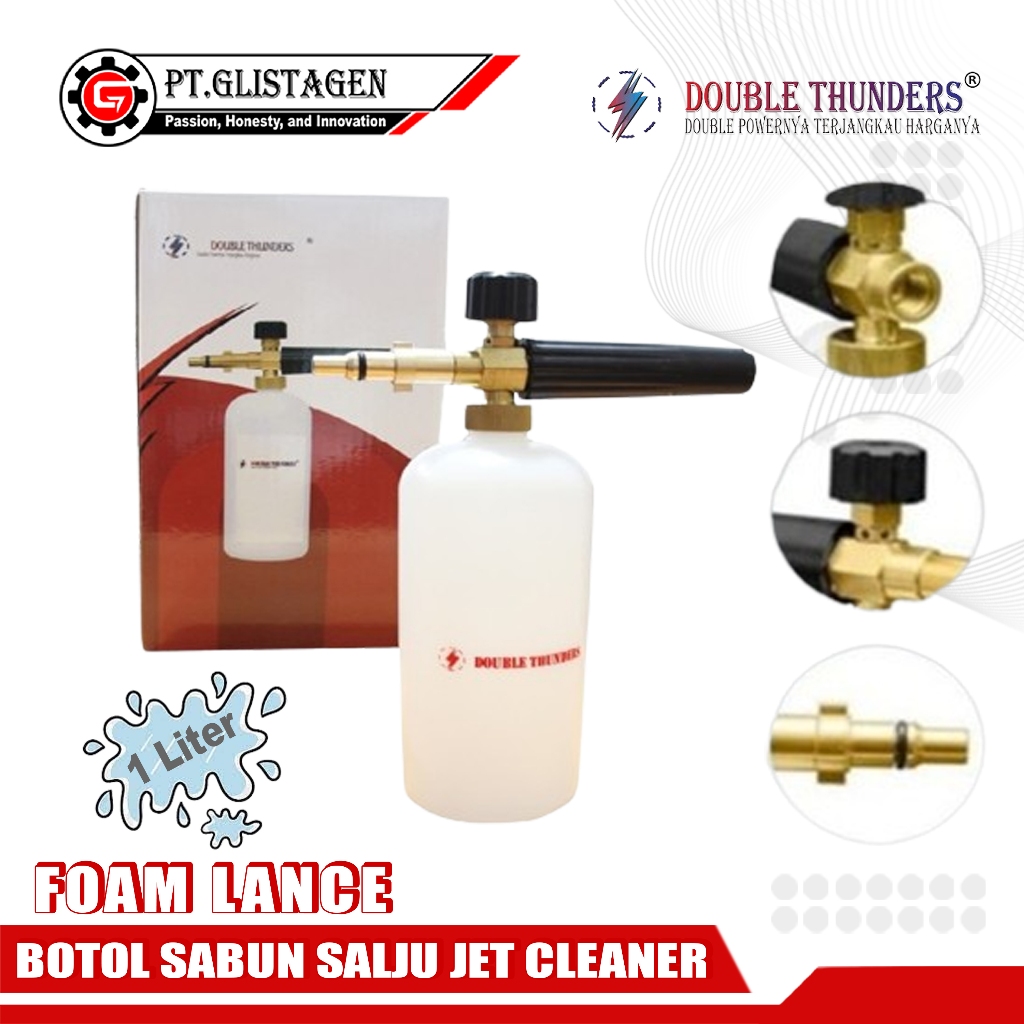 Jual DT Foam Lance Botol Tabung Sabun Salju Jet Cleaner Snow Wash DT | Shopee Indonesia