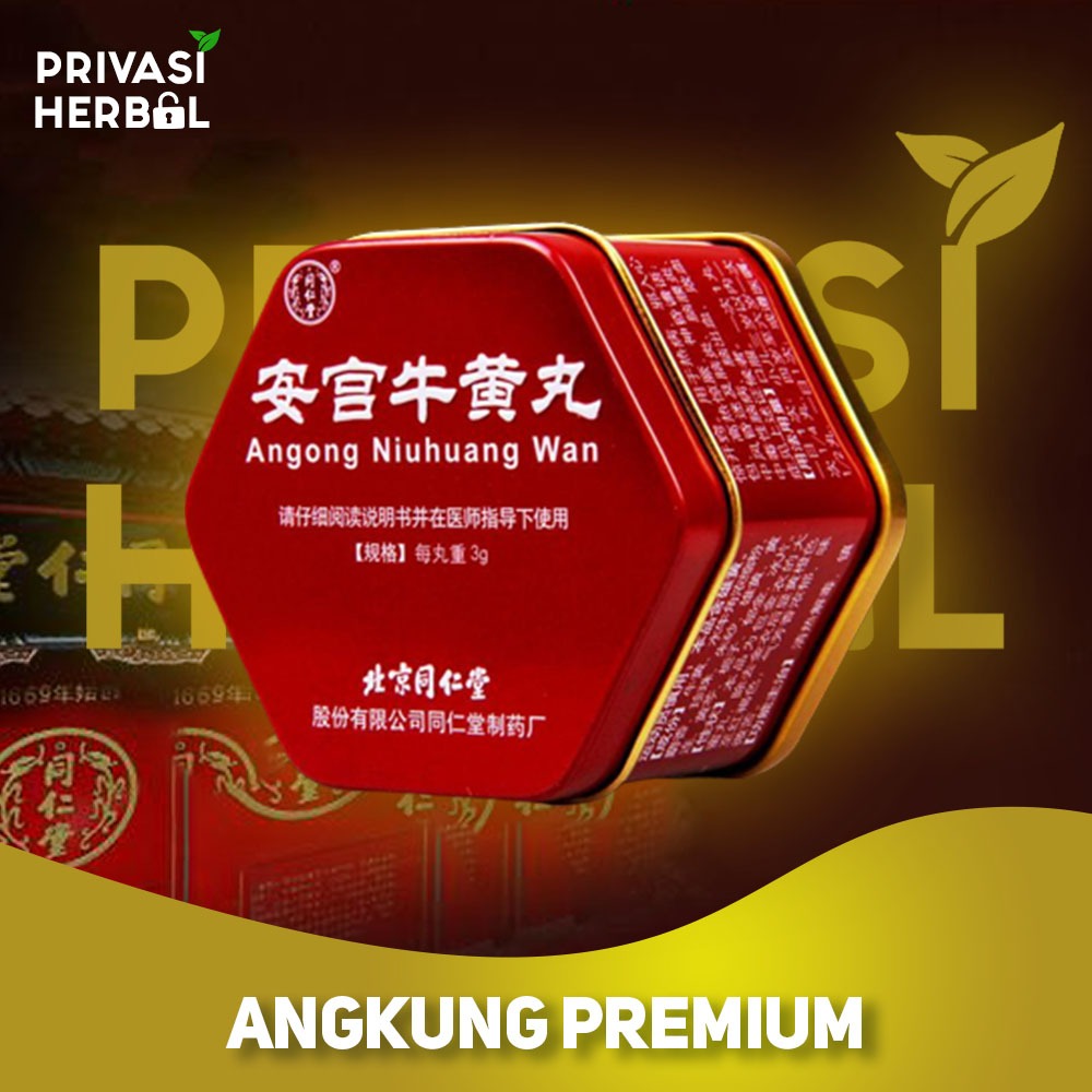 Jual ANGKUNG OBAT STROKE HERBAL CINA ANGONG NIUHUANG WAN ORIGINAL 100% ...