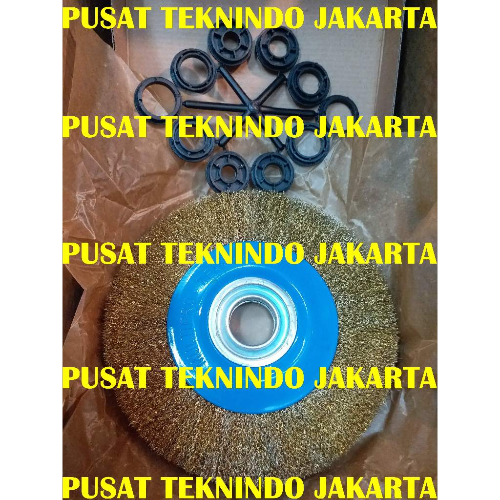 Jual SIKAT KAWAT PIRING KUNINGAN MULTIPRO SWB-03 / WW-85 8" 200MM BRASS ...
