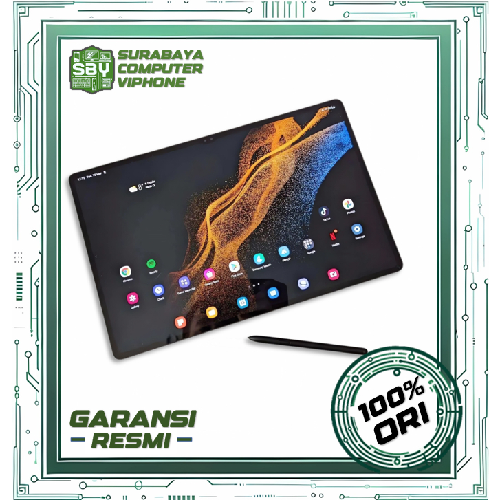 Jual Samsung Galaxy Tab S9 Ultra | Dynamic AMOLED 2X | Snapdragon 8 Gen 2 | IP68 | Garansi Resmi ...