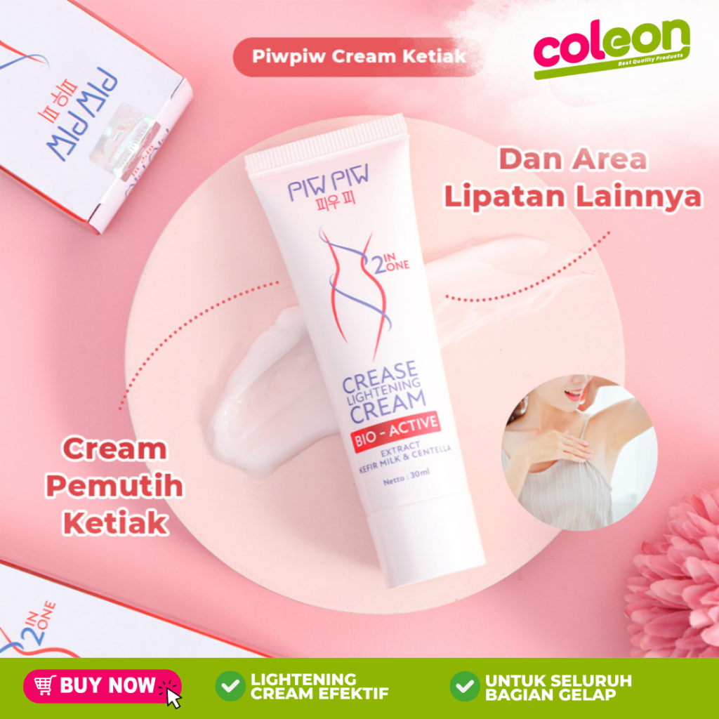 Jual Piw Piw Crease Axillary Cream Lightening Cream - PIWPIW Armpit ...