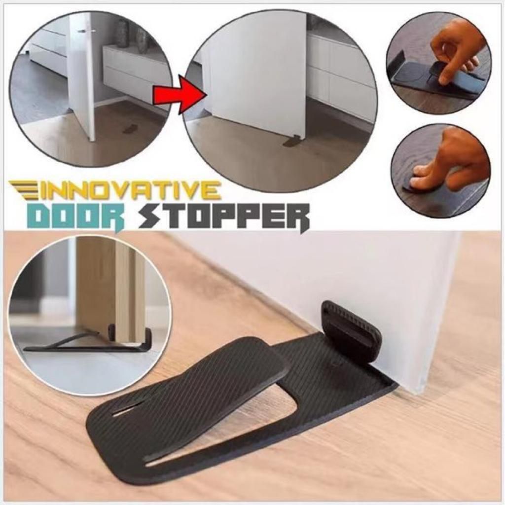 Jual Penahan Pintu Spring Door Stopper / Pengganjal pintu Injakan tanpa ...