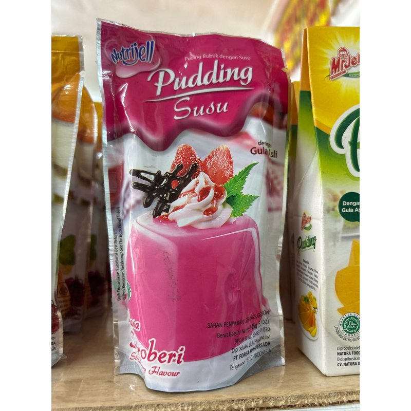 Jual Nutrijell Pudding Susu / Lapis / Pandan | Shopee Indonesia