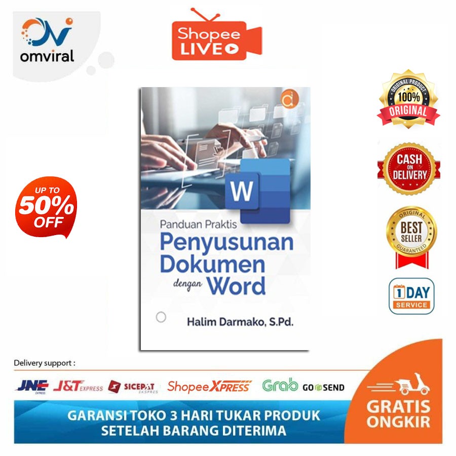 Jual Buku Panduan Praktis Penyusunan Dokumen dengan Word Diterbitkan ...