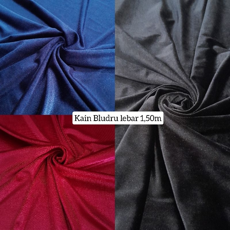 Jual Kain Bludru Premium lebar 1,50m | Shopee Indonesia