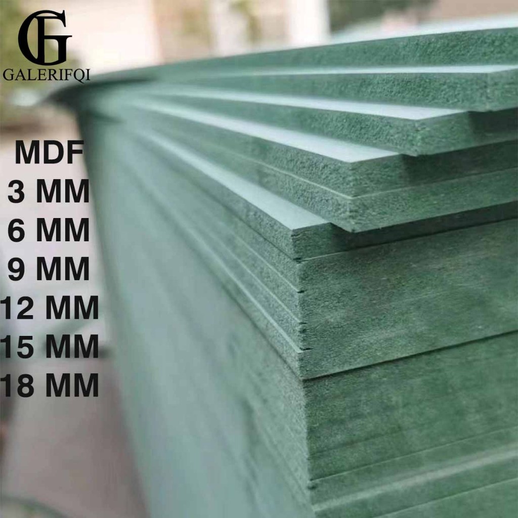 Jual MDF HMR HIJAU POTONGAN CUSTOM | Shopee Indonesia