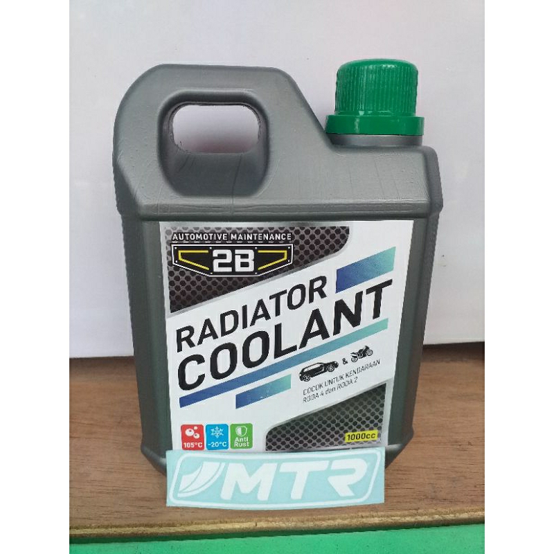 Jual AIR AIR RADIATOR 2B COOLANT ISI 1000cc/ 1 LT sangat bagus | Shopee ...
