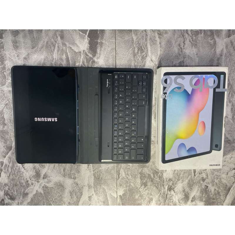 Jual Samsung Tab S6 Lite 4/128 Second with keyboard (minus pen ...