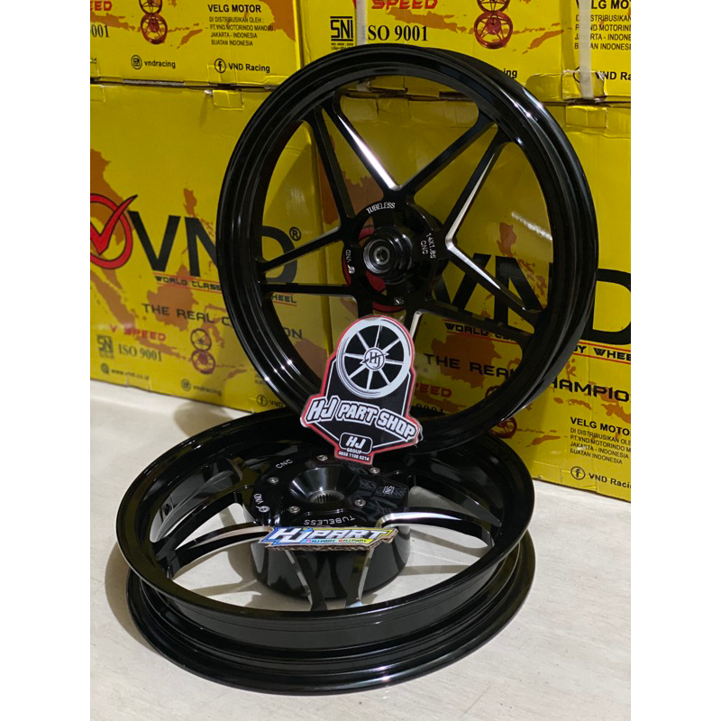 Jual velg racing vnd v speed V2 buat motor vario 110/vario 125/vario 150/beat fi/scoopy fi/beat ...