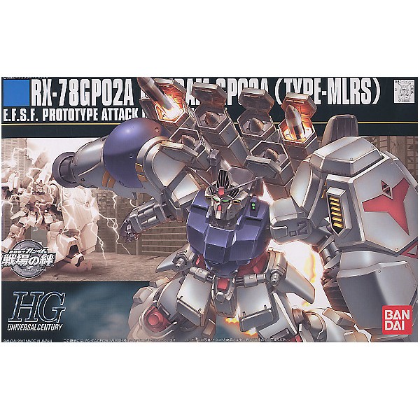 Jual HGUC Gundam RX-78GP02A Type-MLRS Physalis (1/144) Bandai | Shopee Indonesia