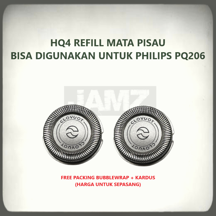 Jual Mata Pisau Refill Suitable dan Bisa Digunakan Untuk Philips PQ206 ...