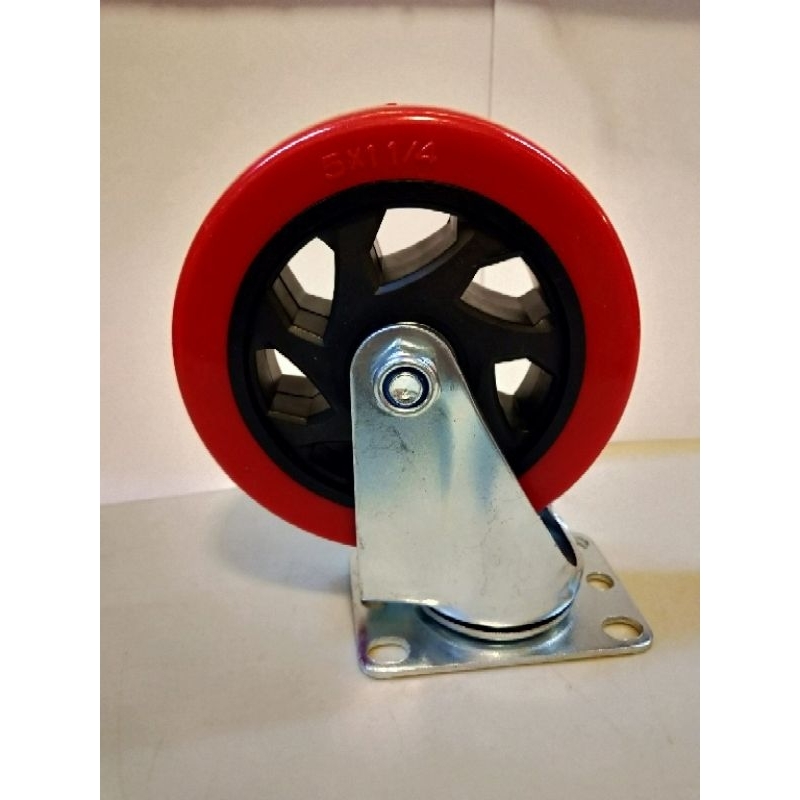 Jual Roda Troli 3 inch velg racing RHJ-TW caster germany. bahan PVC ...