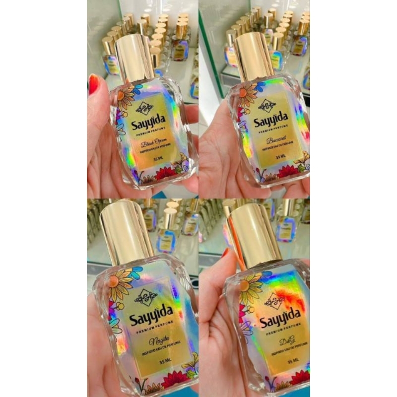 Jual SAYYIDA PARFUM PREMIUM ORIGINAL KEMASAN 35ML | Shopee Indonesia