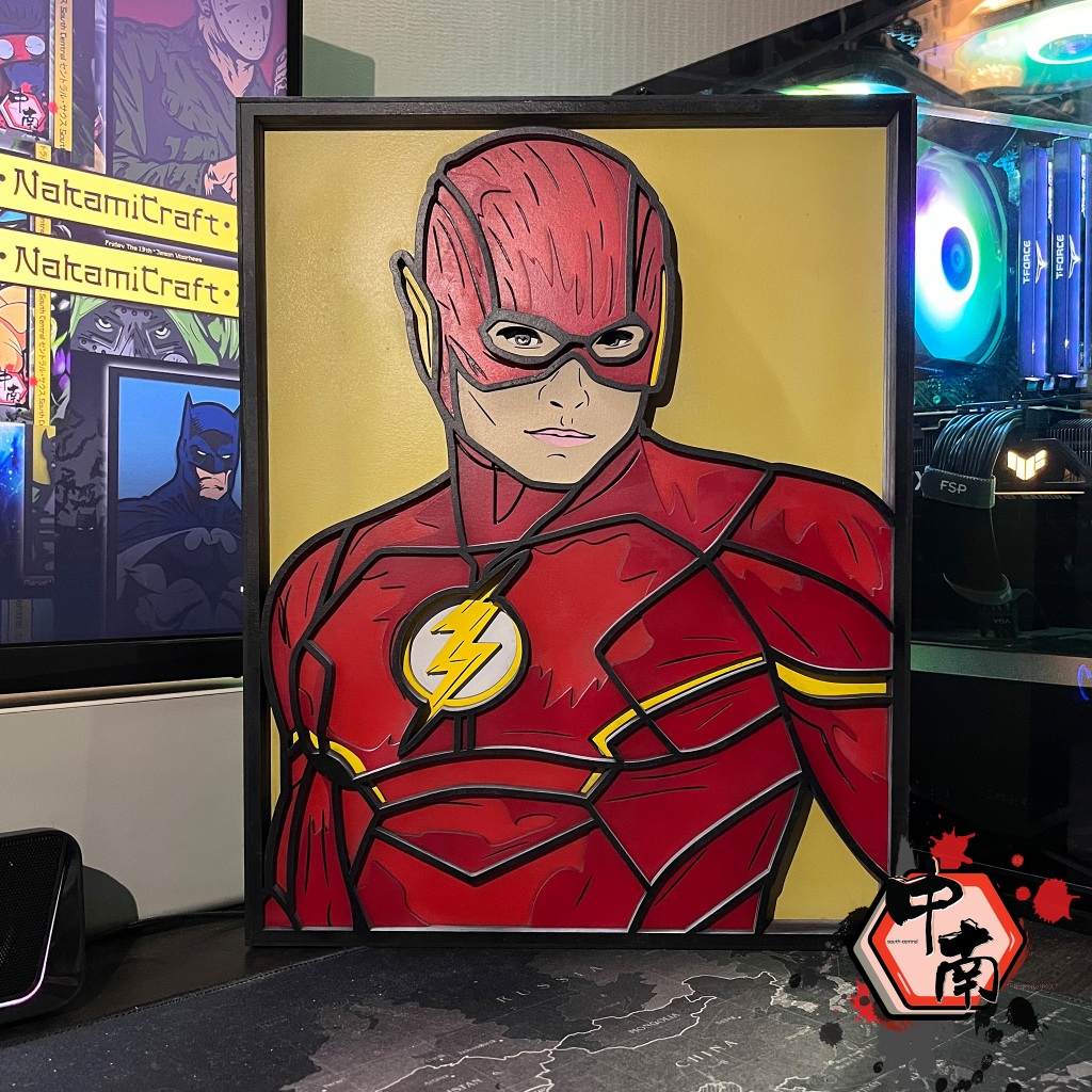 Jual Poster 3D Multilayer DC Universe The Flash | Shopee Indonesia