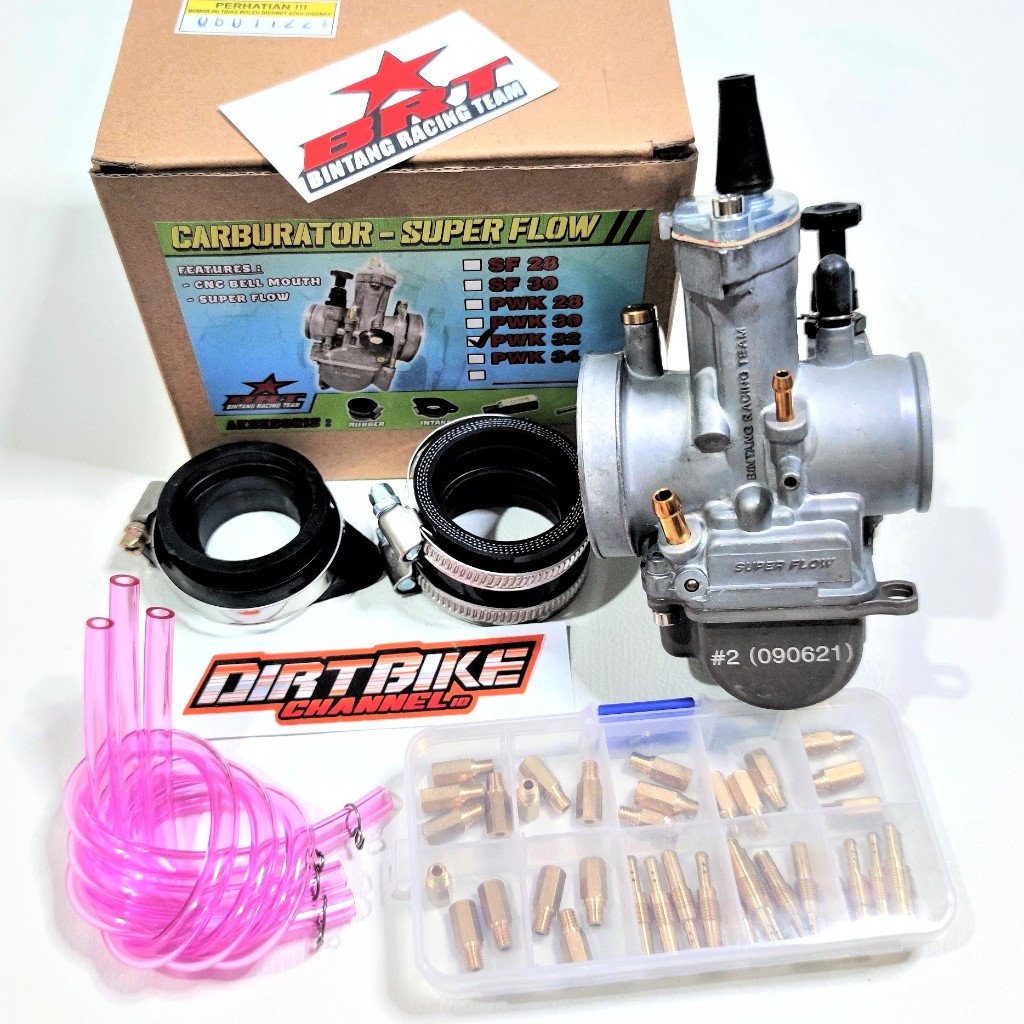 Jual KARBURATOR KARBU BRT PWK 32 & PWK 34 SUPER FLOW | Shopee Indonesia