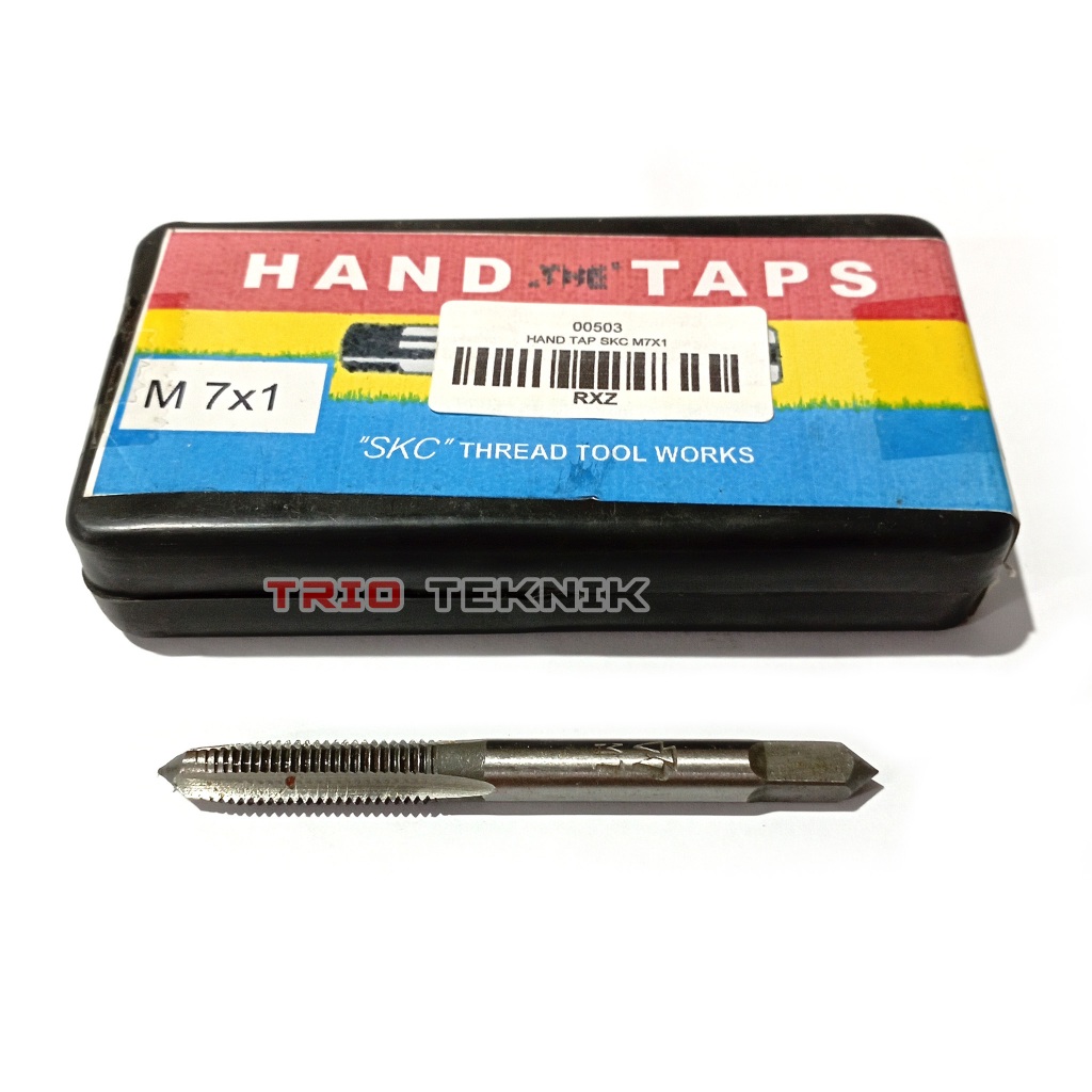 Jual Hand Tap SKC M7 x 1 Pembuat Ulir Drat Baut Set 3 Pcs Mata | Shopee ...