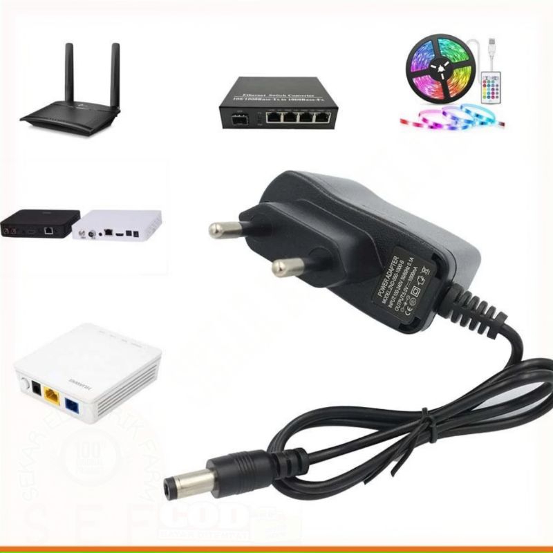 Jual Adaptor 5V-1A untuk power tambahan USB HUB 5 VOLT - 1 AMPERE Untuk ...